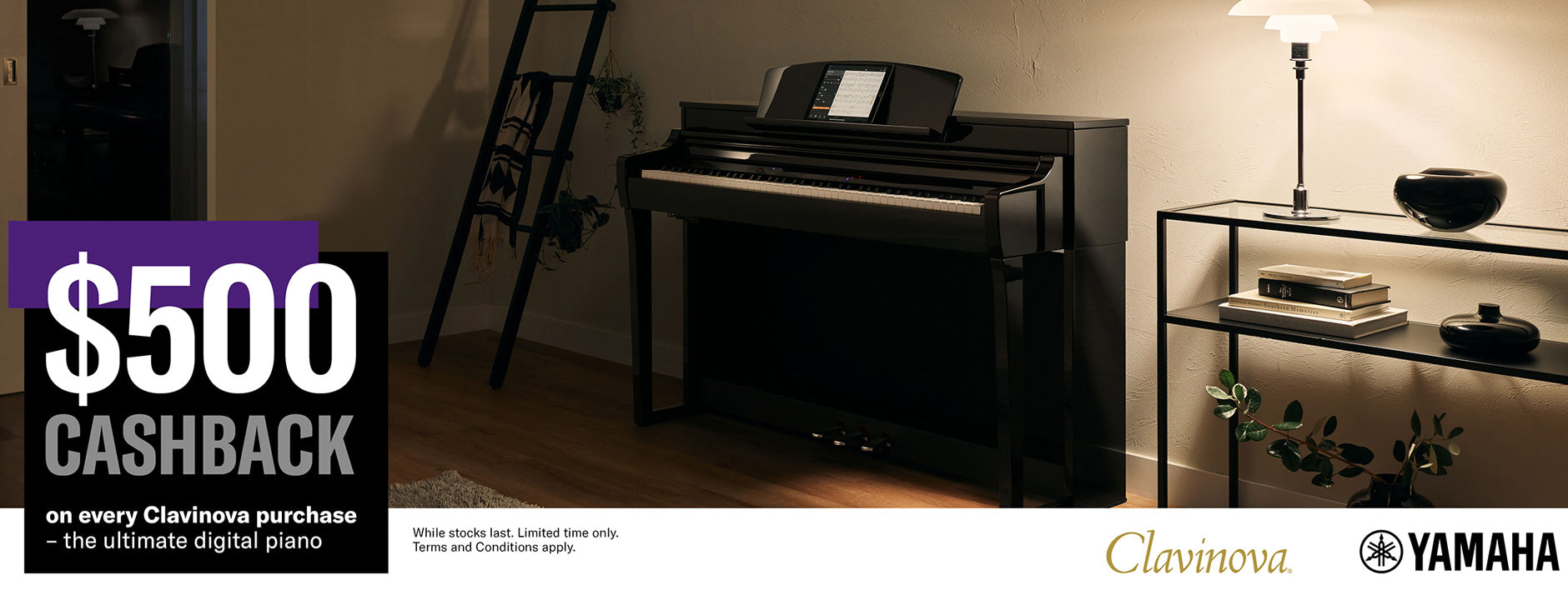 Yamaha Clavinova Models - Get $500 Cash Back! – Sound Centre
