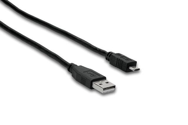 Hosa High Speed USB Cable - Type A to Micro-B - 6 ft – Sound Centre