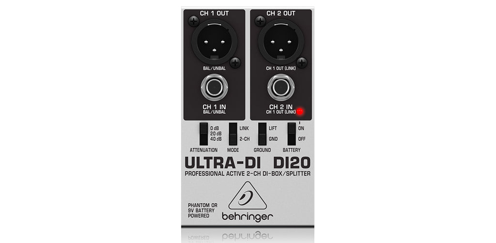 Behringer Ultra-DI DI20 D.I Box At Sound Centre Perth Australia