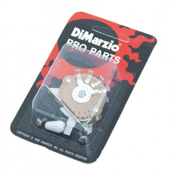 DiMarzio 3 Way Slide Type Knob Switch - White – Sound Centre