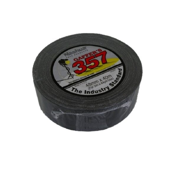 Nashua 40 Metre 48mm Wide Gaffa Tape - Black – Sound Centre