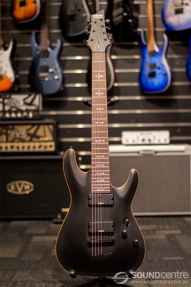 Schecter Demon-7 7 String Aged Black Satin at Sound Centre Perth ...