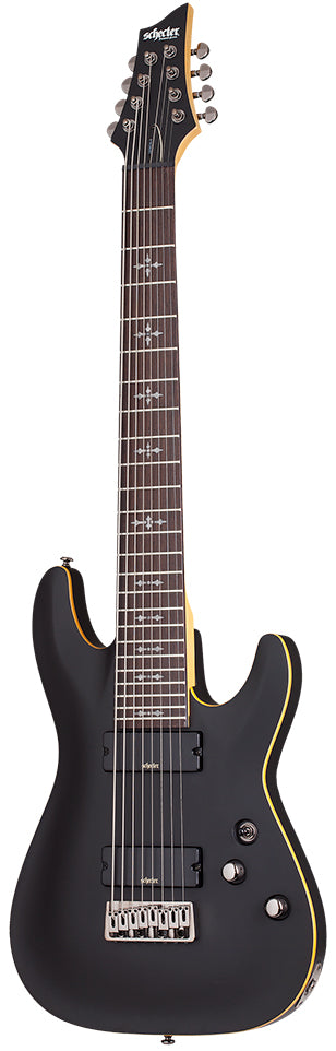Schecter Demon-8 8 String Aged Black Satin at Sound Centre Perth ...