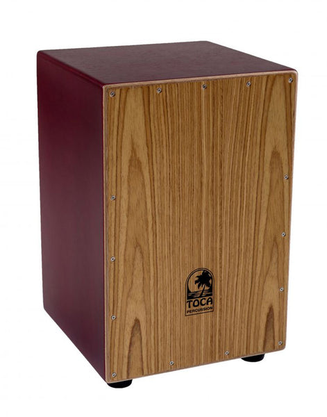 Toca Percussion Coloursound Cajon - Red – Sound Centre